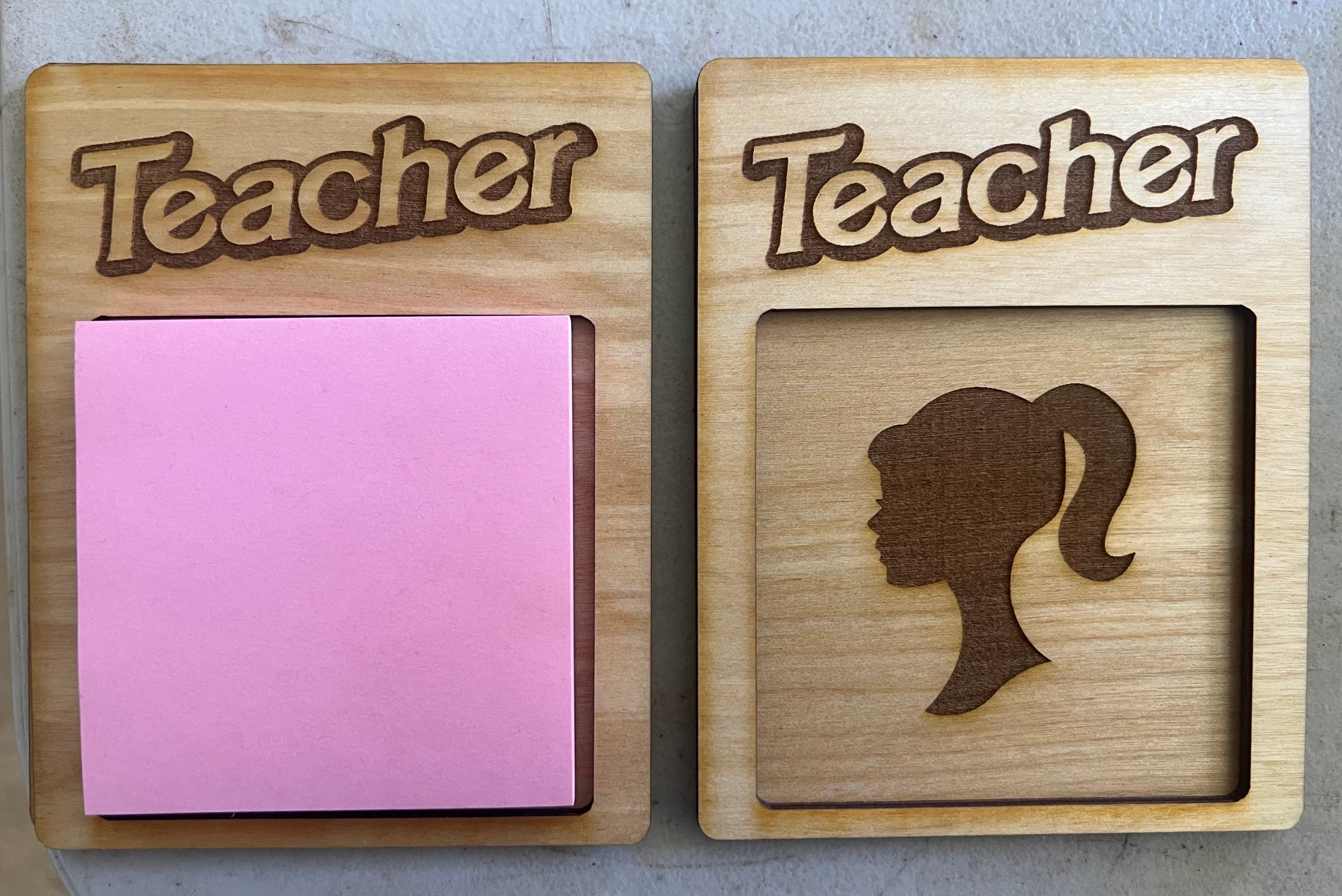 Teacher Post-It Note Holders | Kaikea Designs, LLC